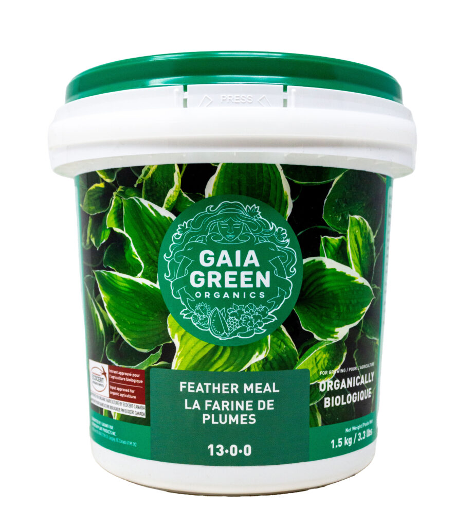 Gaia Green Organic - La farine de plume - Pépinière Locas